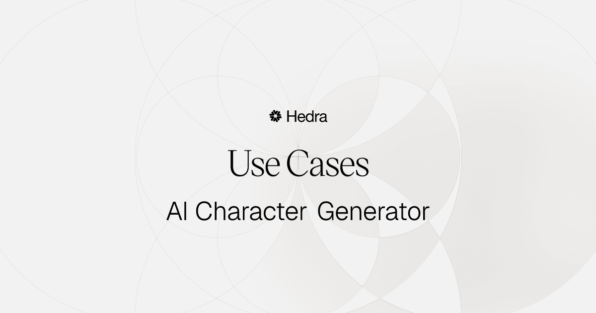 AI Character Generator Consistent Characters That Perform Hedra