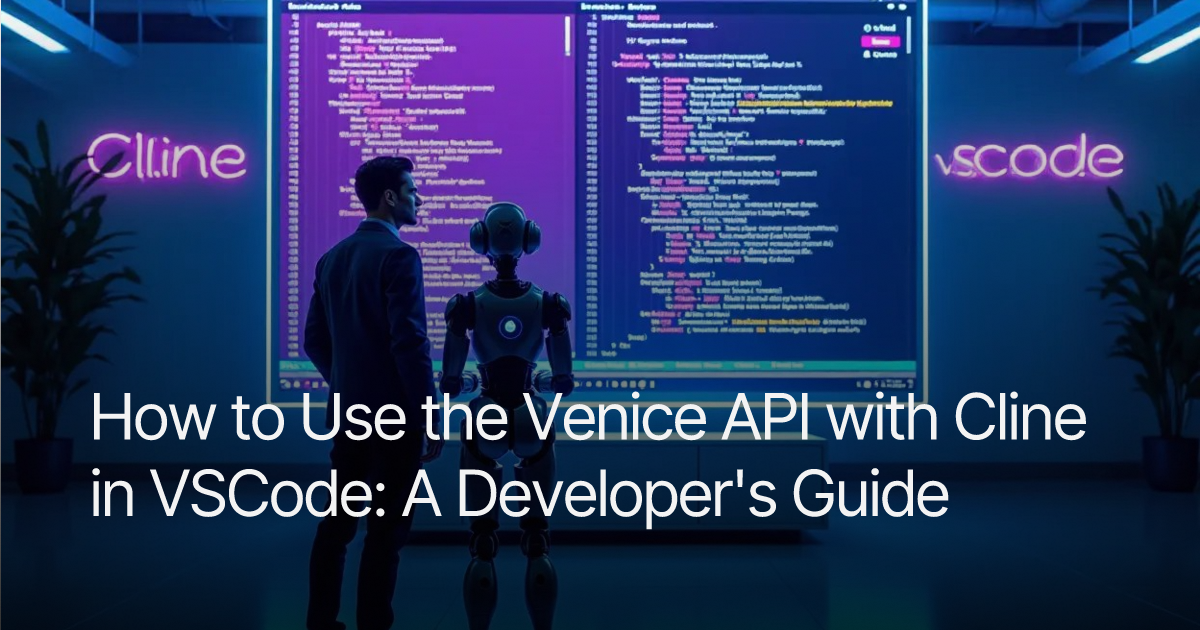 How to Use the Venice API with Cline in VSCode: A Developer's Guide